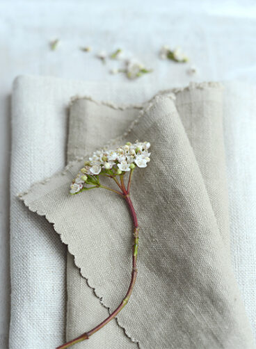 Plain Linens - Peony & Sage