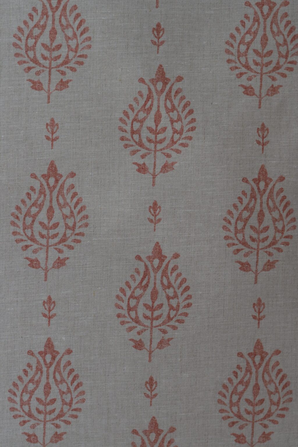 Thali ~ Rust on Stone Linen - Peony & Sage