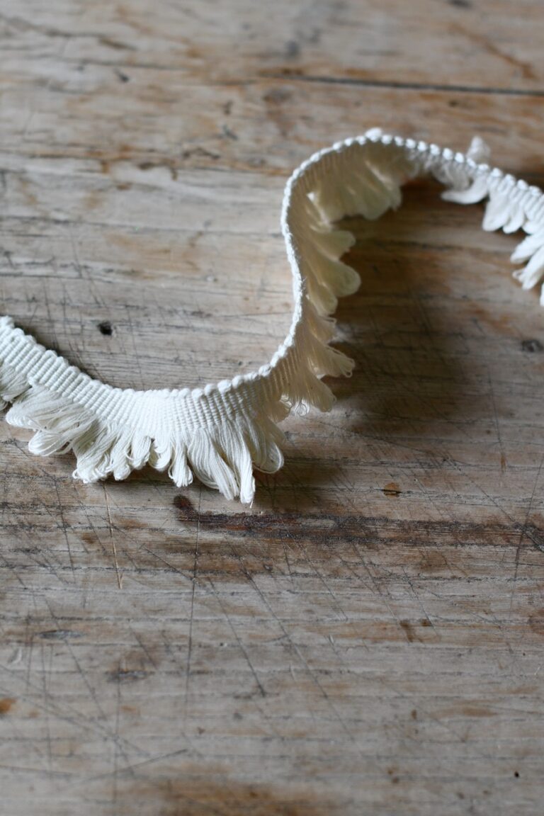Fan Edge Trim ~ Ivory £12.45 - Peony & Sage