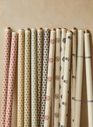 Patterned Linen Collections - Peony & Sage