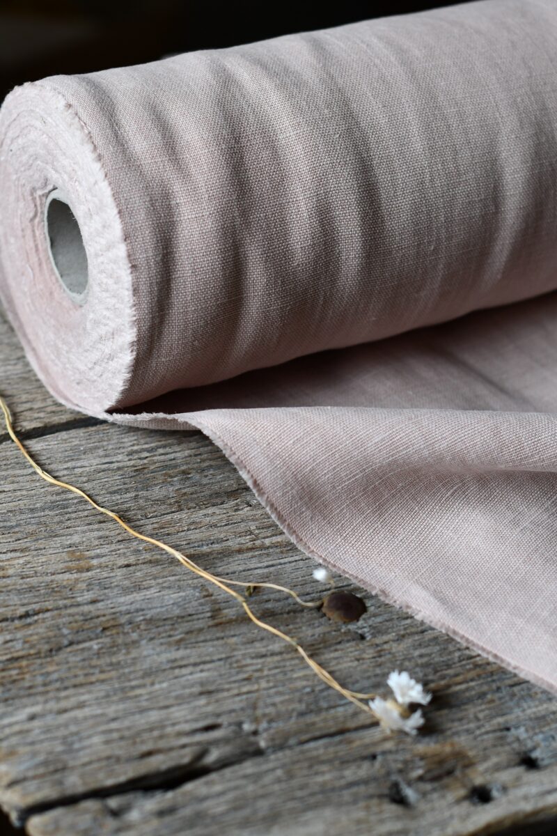 Luxurious Plaster Pink Linen £75.00 Currently out of stock. - Peony & Sage