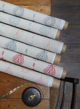 Patterned Linen Collections - Peony & Sage