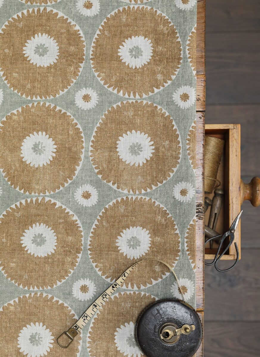 Picchu Linen Sisal + Sludge on Dune Linen - Peony & Sage